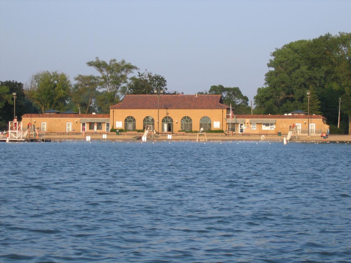 Crystal Lake Main Beach