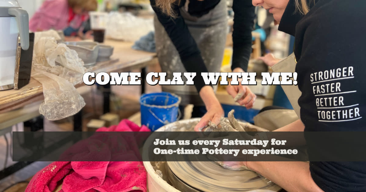 Come Clay with me: Pottery Experience: One Time Pottery wheel class ...