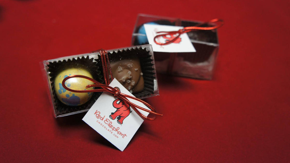 Concordia Red Elephant Chocolates