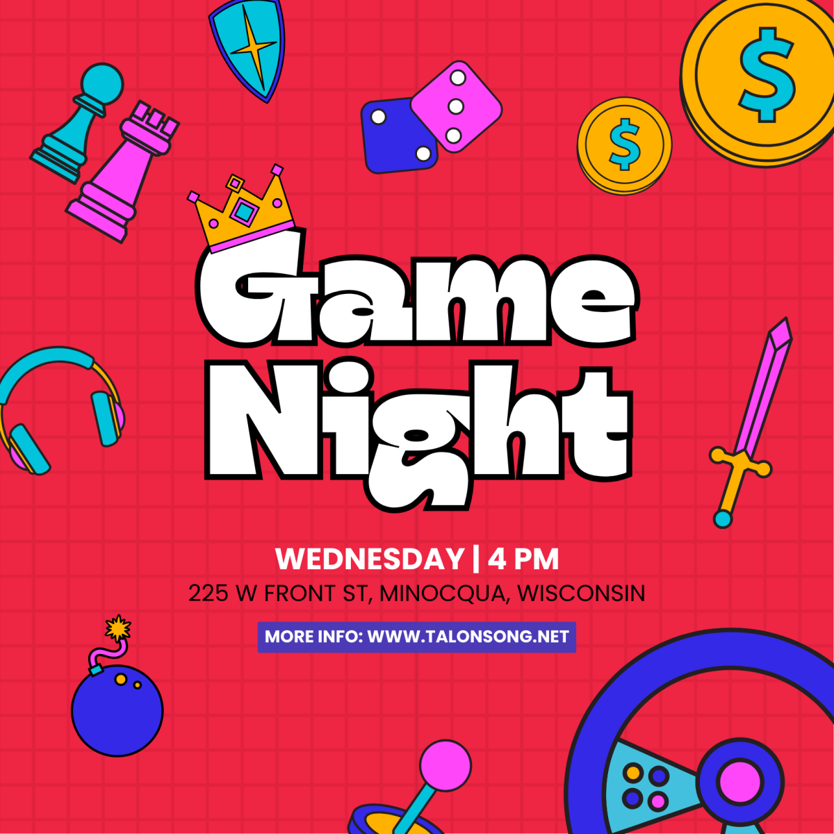 Community Game Night | Minocqua, WI 54548