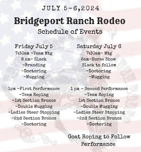 Bridgeport Ranch Rodeo