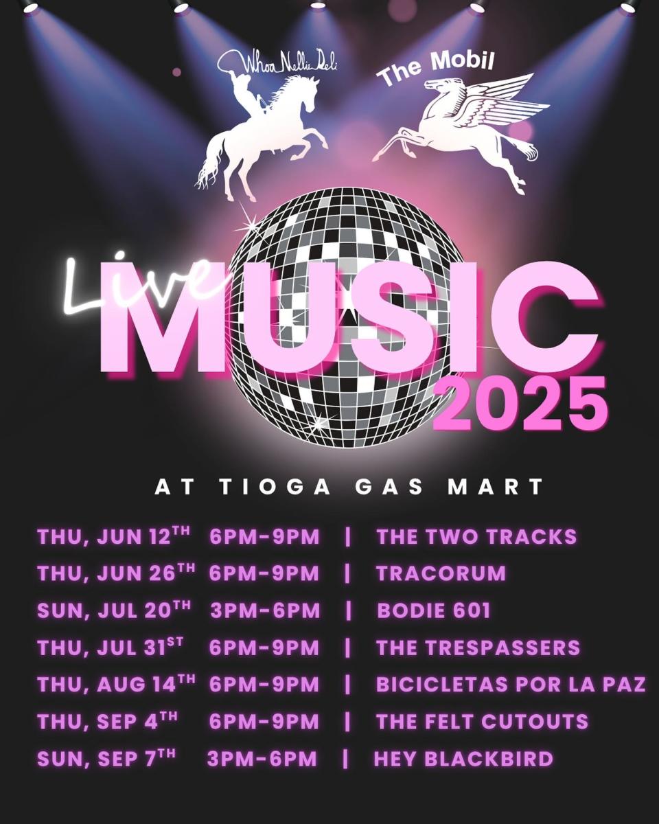 Live Music at the Tioga Gas Mart