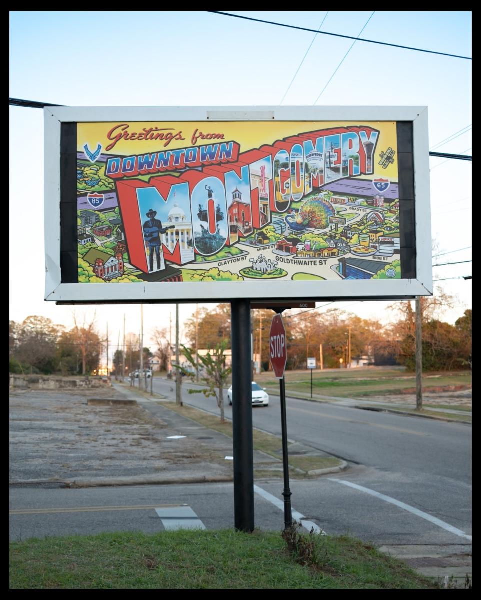 Peacock Track Billboard | Montgomery, AL