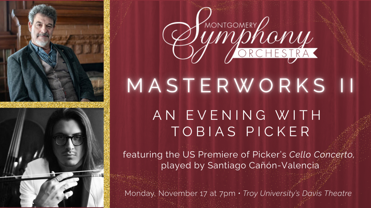 Masterworks II: An Evening with Tobias Picker | Montgomery, AL