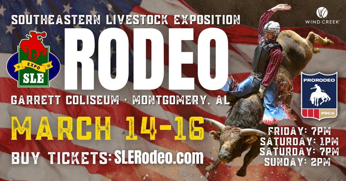 SLE Rodeo Performance 2 & 3 | Montgomery, AL