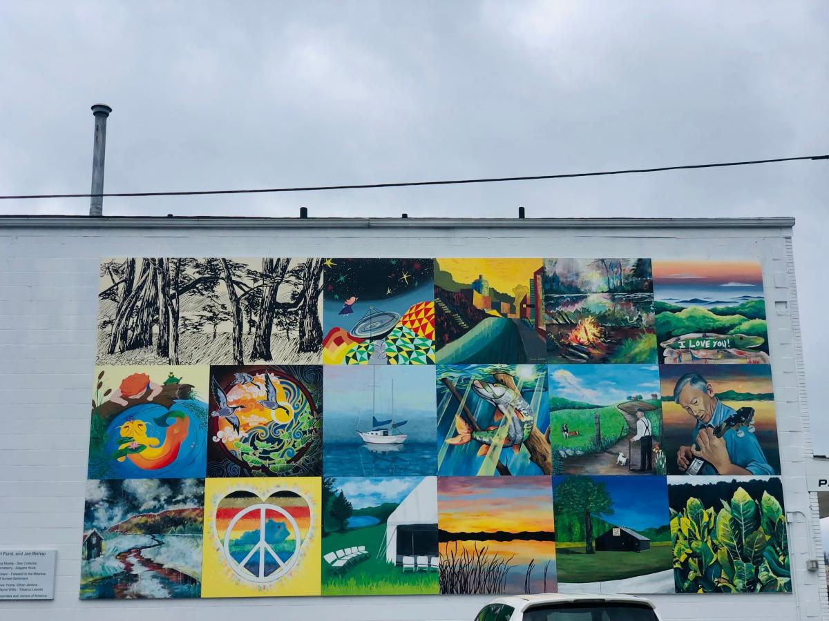 Art Walk Rowan Walking Tour