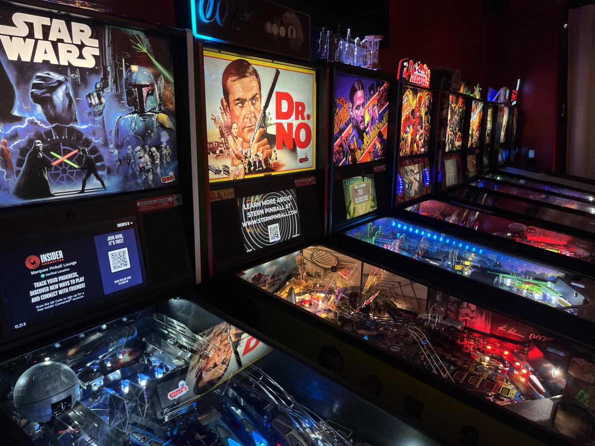 Marquee Pinball Lounge | Napa, CA 94558