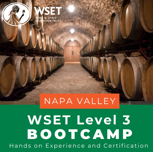 WSET Level 3 Wine Spring and Harvest Boot Camp | Napa, California at Napa Valley Wine Academy ...