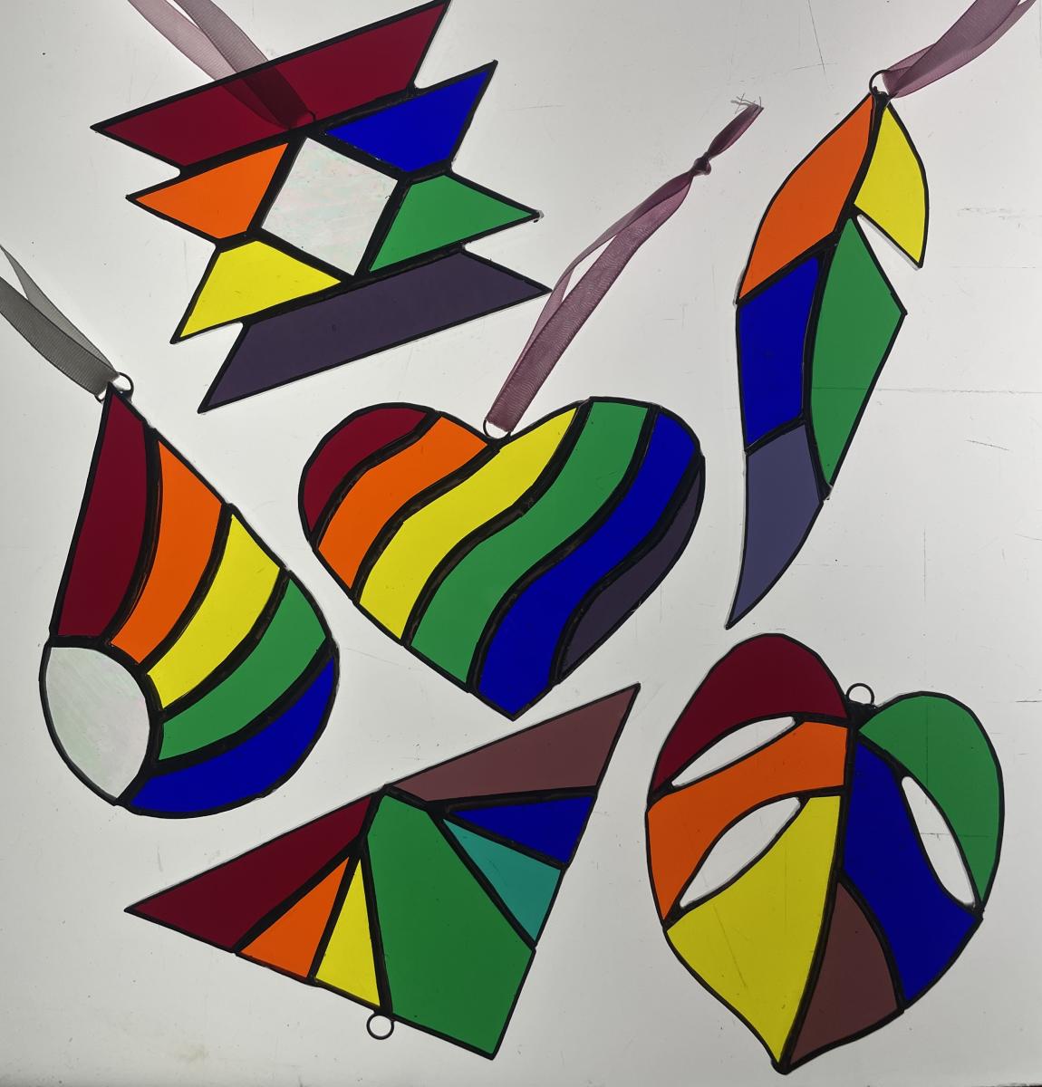 PRIDE Glass Ornaments - Make Your Own Suncatcher!