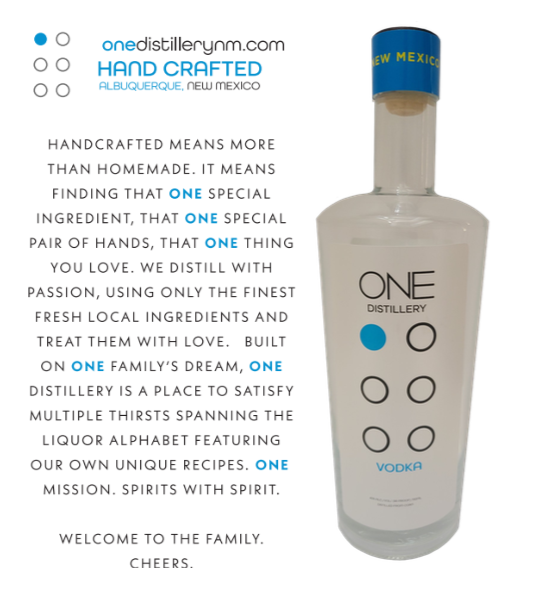 ONE Distillery | Albuquerque, NM 87114