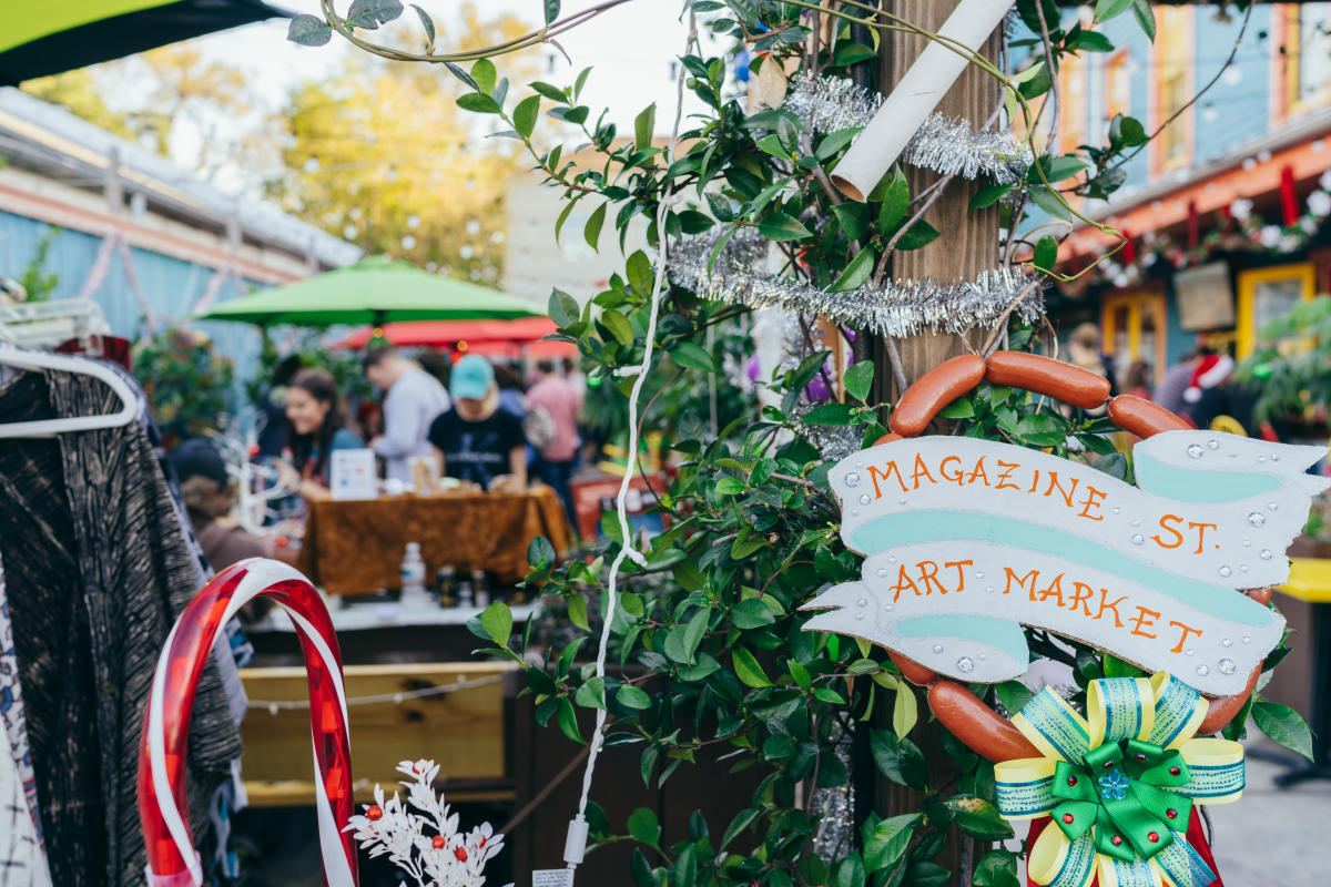 Holiday Shopping on Magazine Street