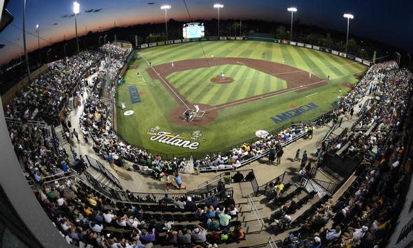 Tulane Baseball versus Rice