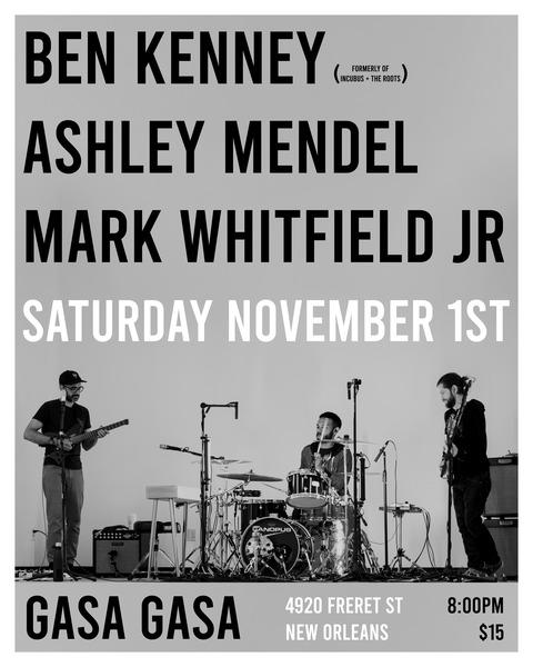 Ben Kenney with Ashley Mendel & Mark Whitfield Jr.