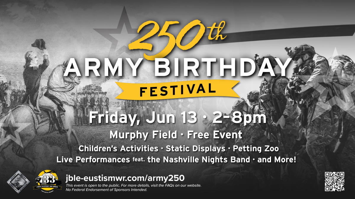 250th Army Birthday Festival | Fort Eustis, VA