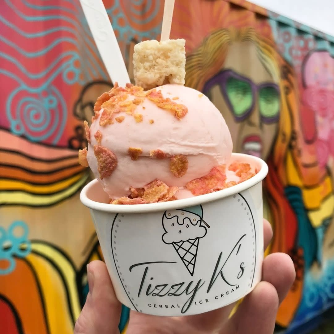 Tizzy K’s Cereal Ice Cream | Warren, RI | Discover Newport
