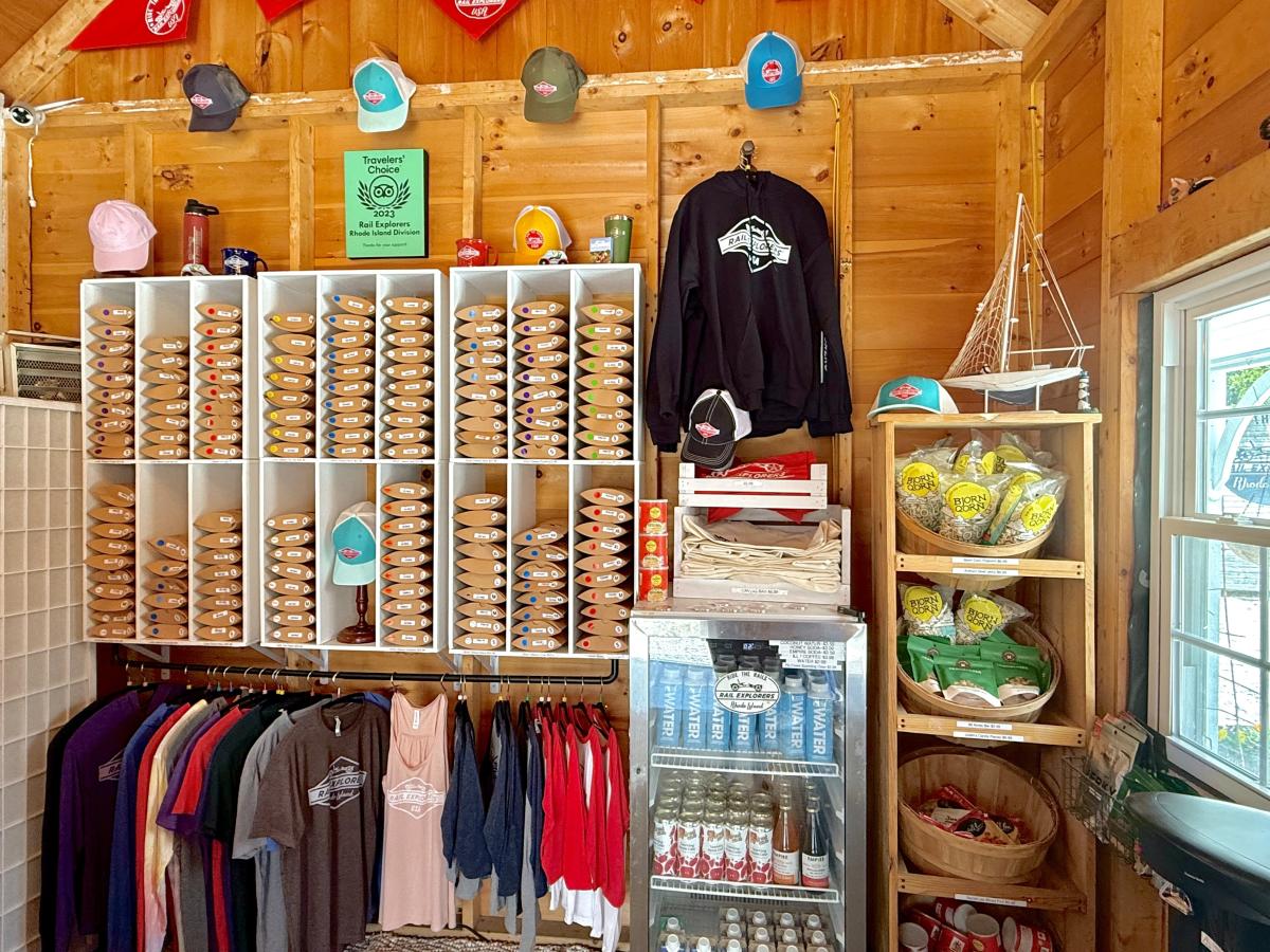 Shop at Rail Explorers | Portsmouth, RI | Discover Newport