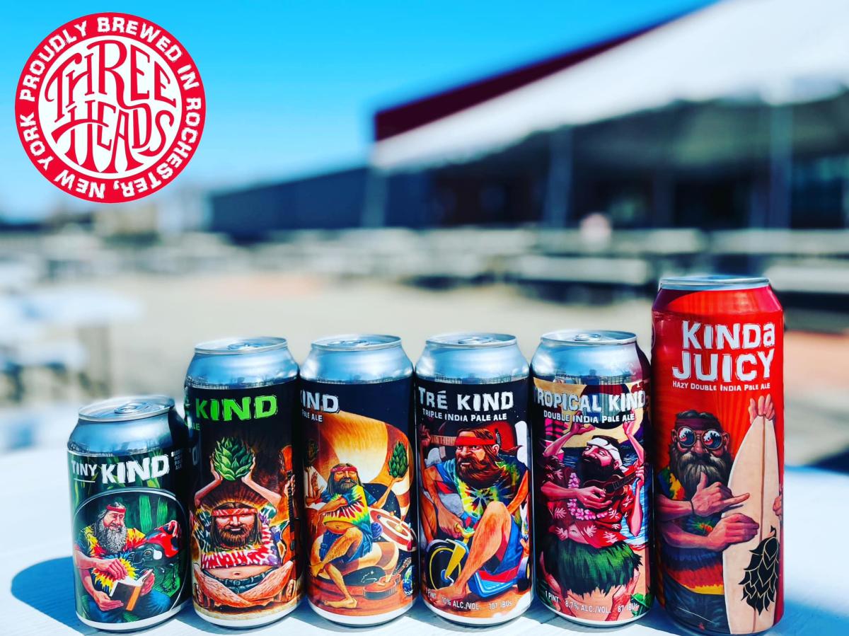 Three Heads Brewing | Rochesteer, NY 14609