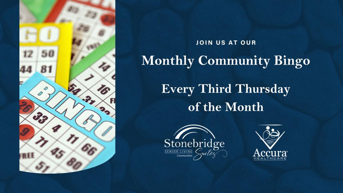 Monthly Community Bingo