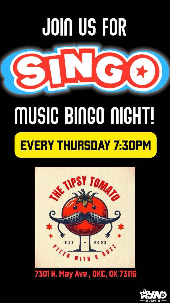 Singo at Tipsy Tomato OKC | Oklahoma City, OK