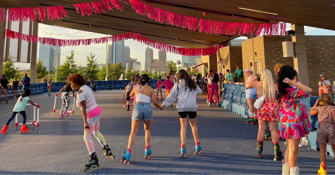 Sky Rink at Scissortail Park | Oklahoma City, OK