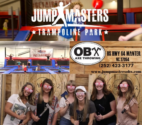 Jumpmasters Trampoline Park & OBX Axe Throwing