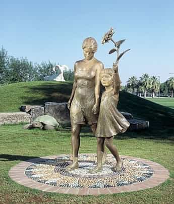 Mother and Child Sculpture Garden