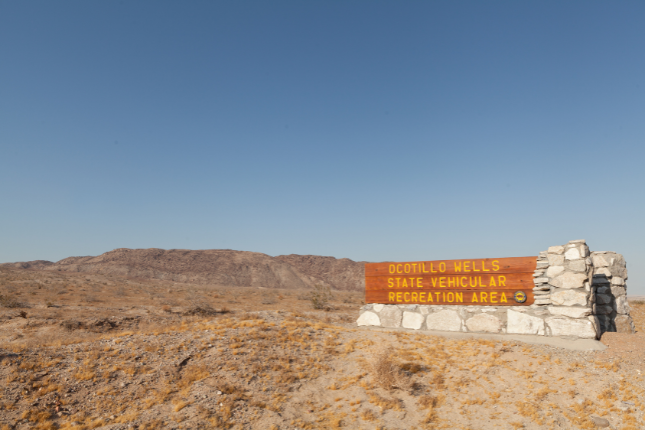 Ocotillo Wells Vehicle Recreation Area
