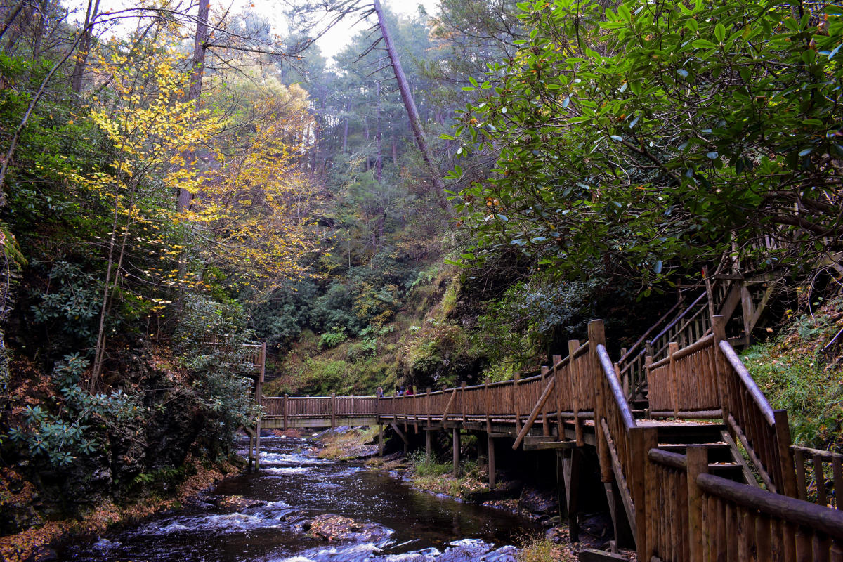 Bushkill Falls - Hiking | Bushkill, PA 18324