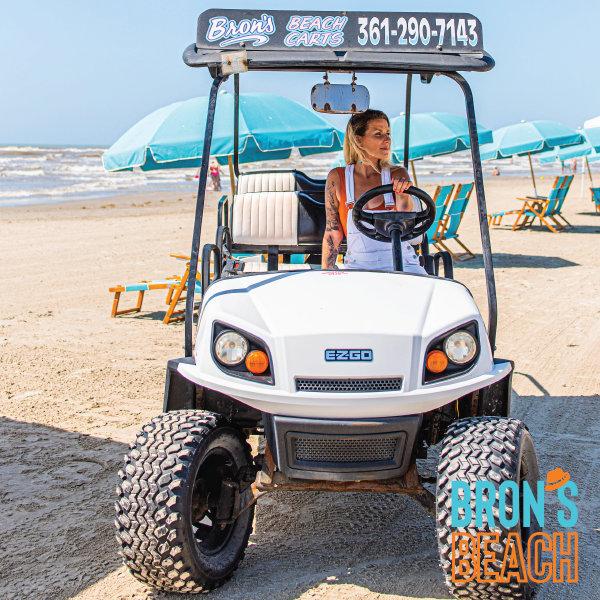 Bron's Beach Carts & Backyard