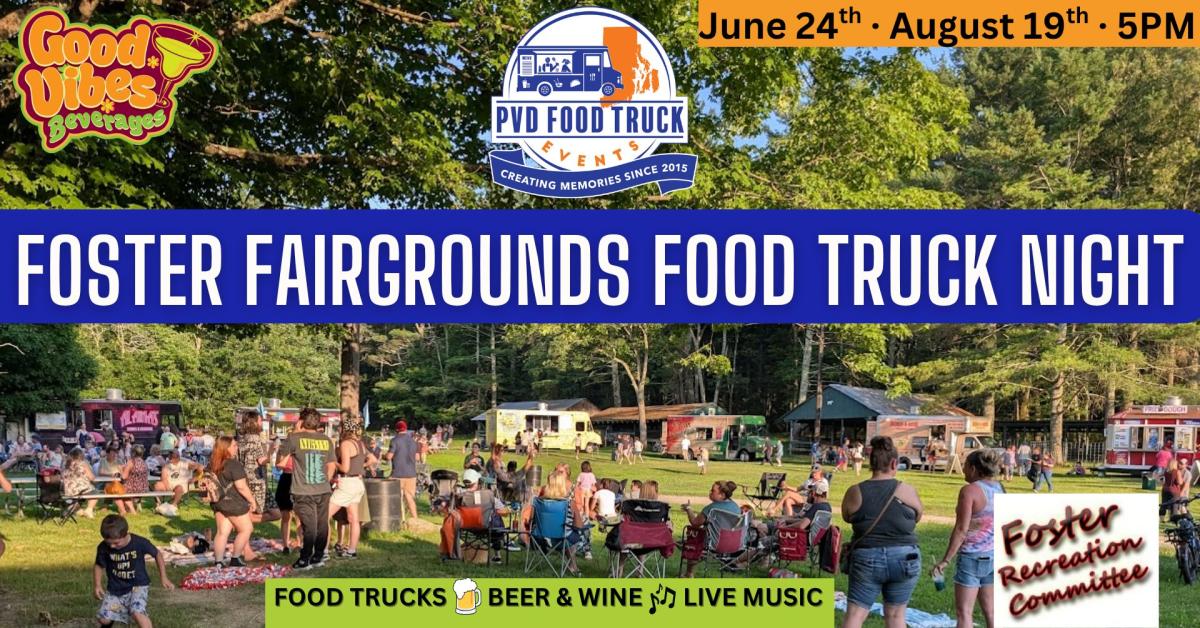Foster Fairgrounds Food Truck Night 2026