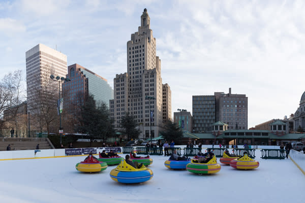 Bumper Cars at The Providence Rink