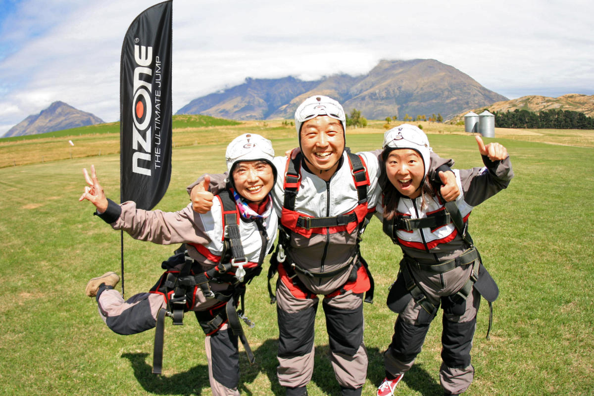 Tandem Skydive | NZONE Skydive