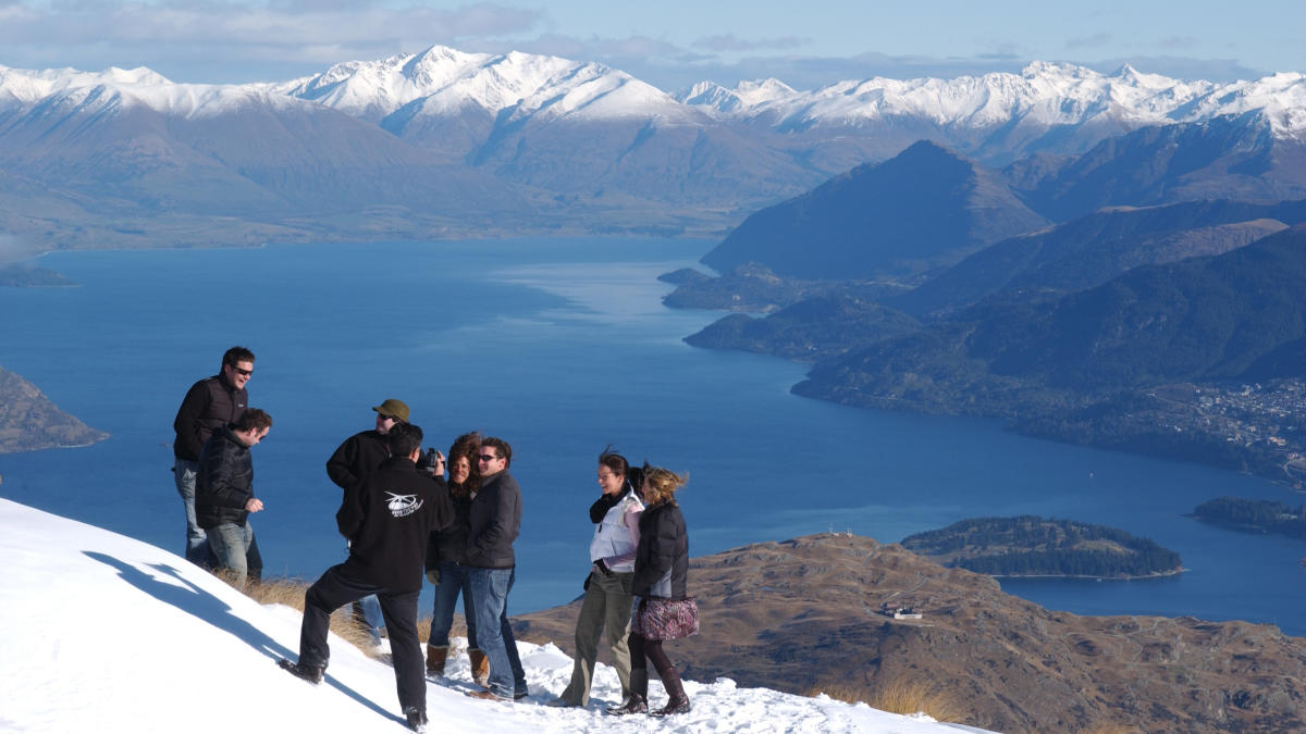 Alpine Snow Landing | Over The Top - The Helicopter Company | Queenstown NZ