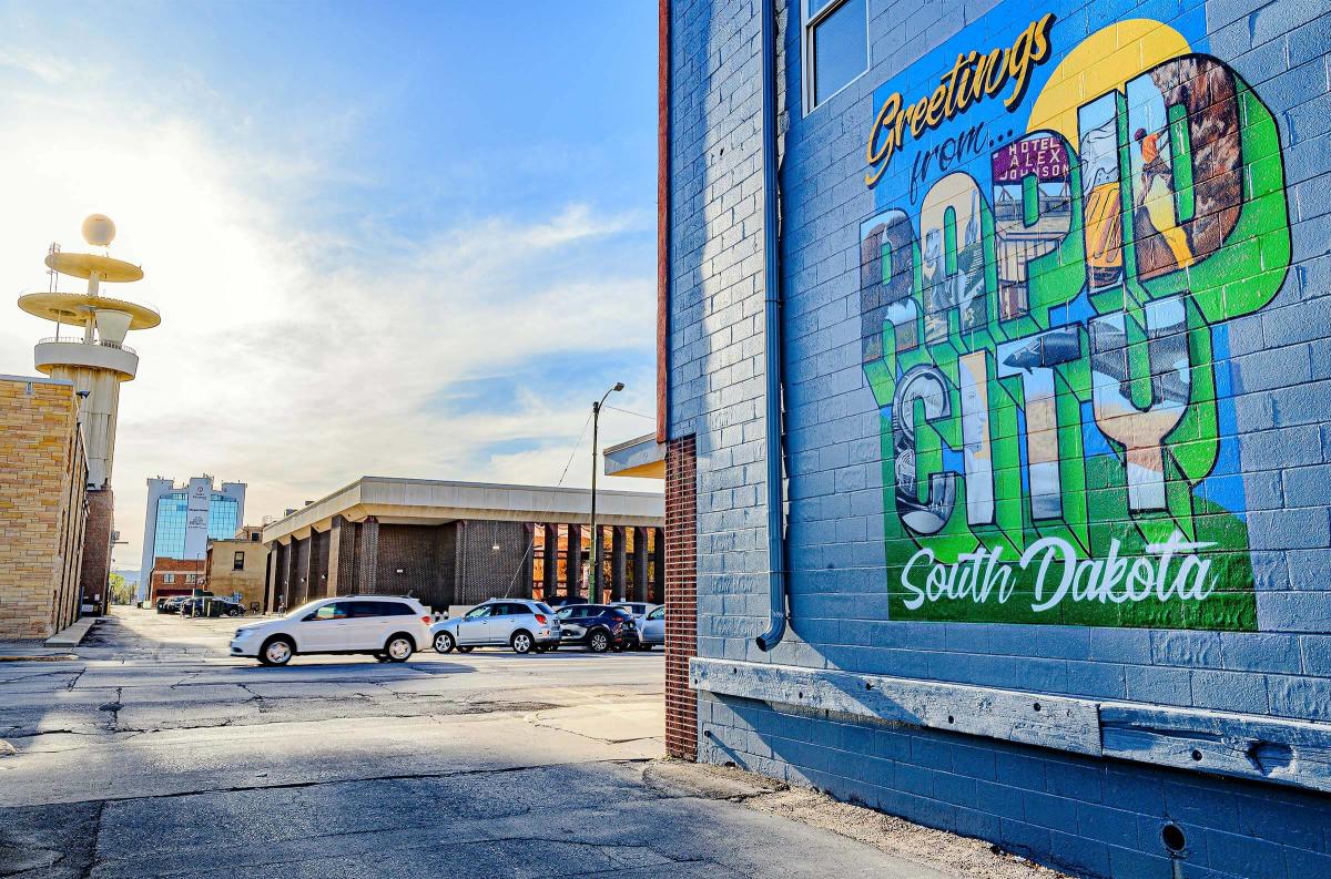 Greetings from Rapid City Street Mural