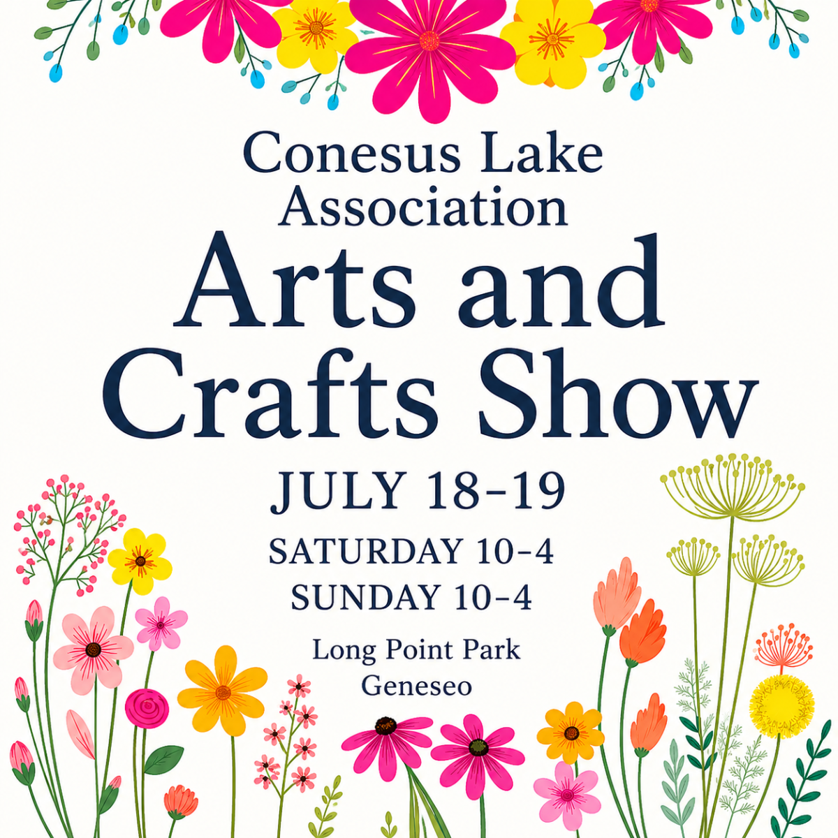 Conesus Lake Arts and Crafts Show