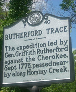 Rutherford Trace - Marker