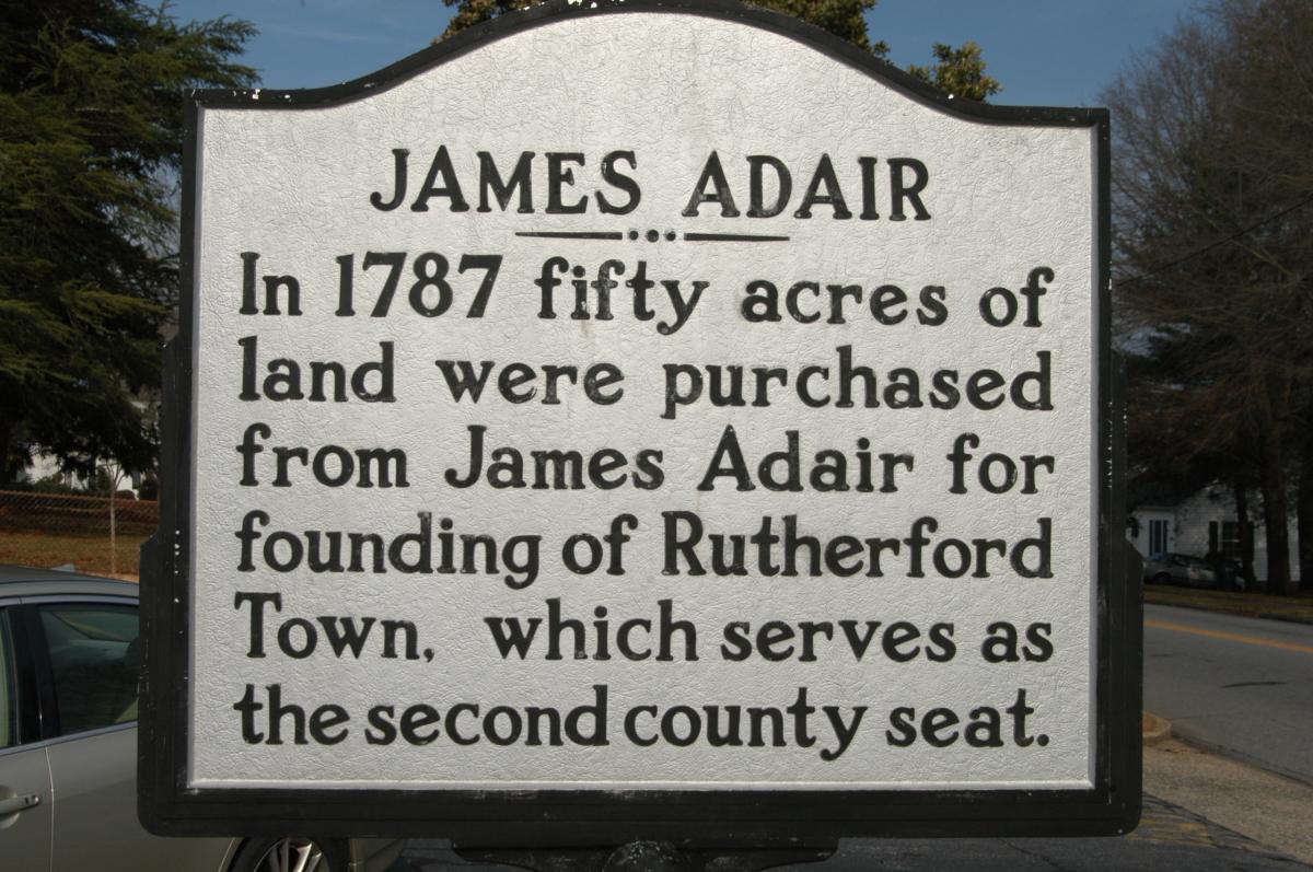 James Adair - Marker