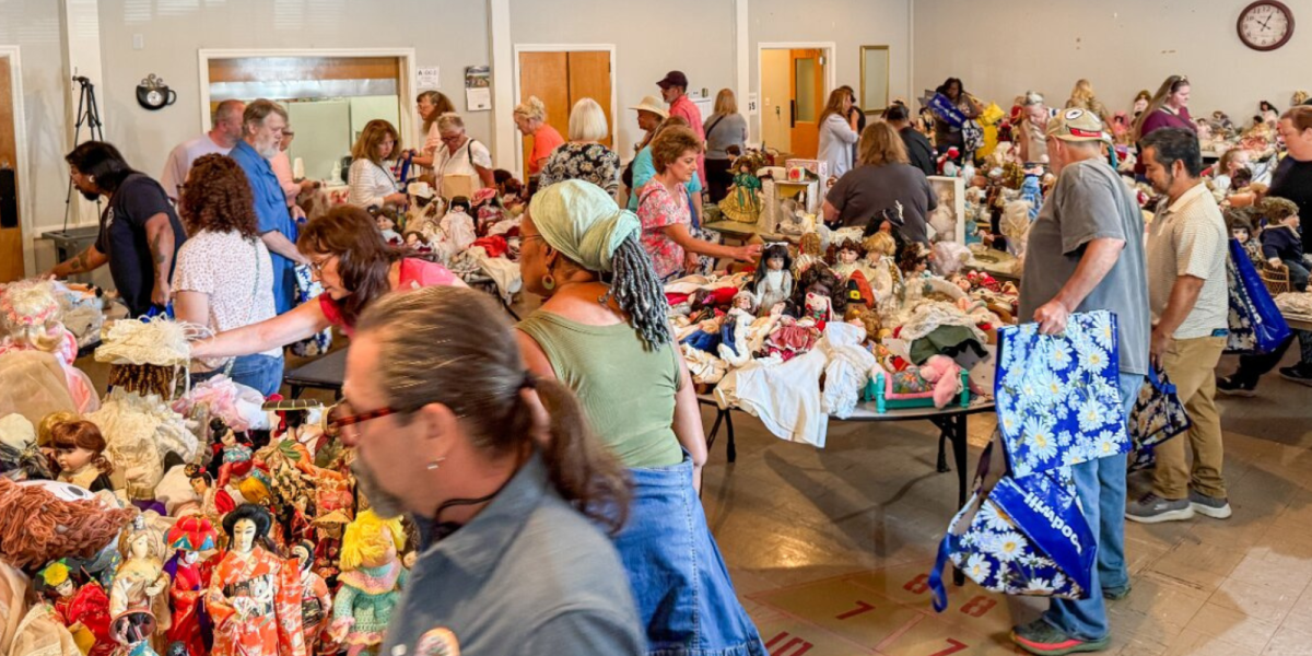 Annual Fill-a-Bag Doll Sale and World Doll Day Celebrations