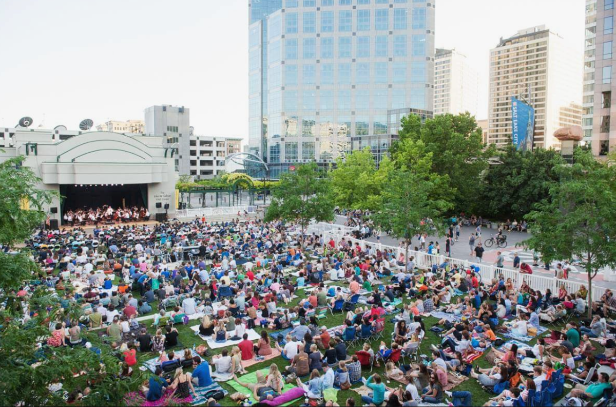 Gallivan Center | a Salt Lake Sightseeing Attractions in Downtown