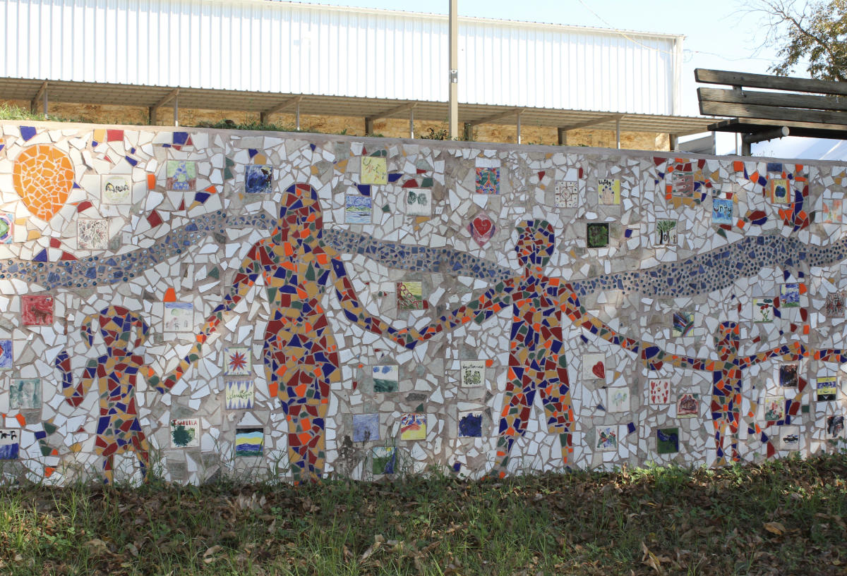 River Mural Mosaic | San Marcos, TX