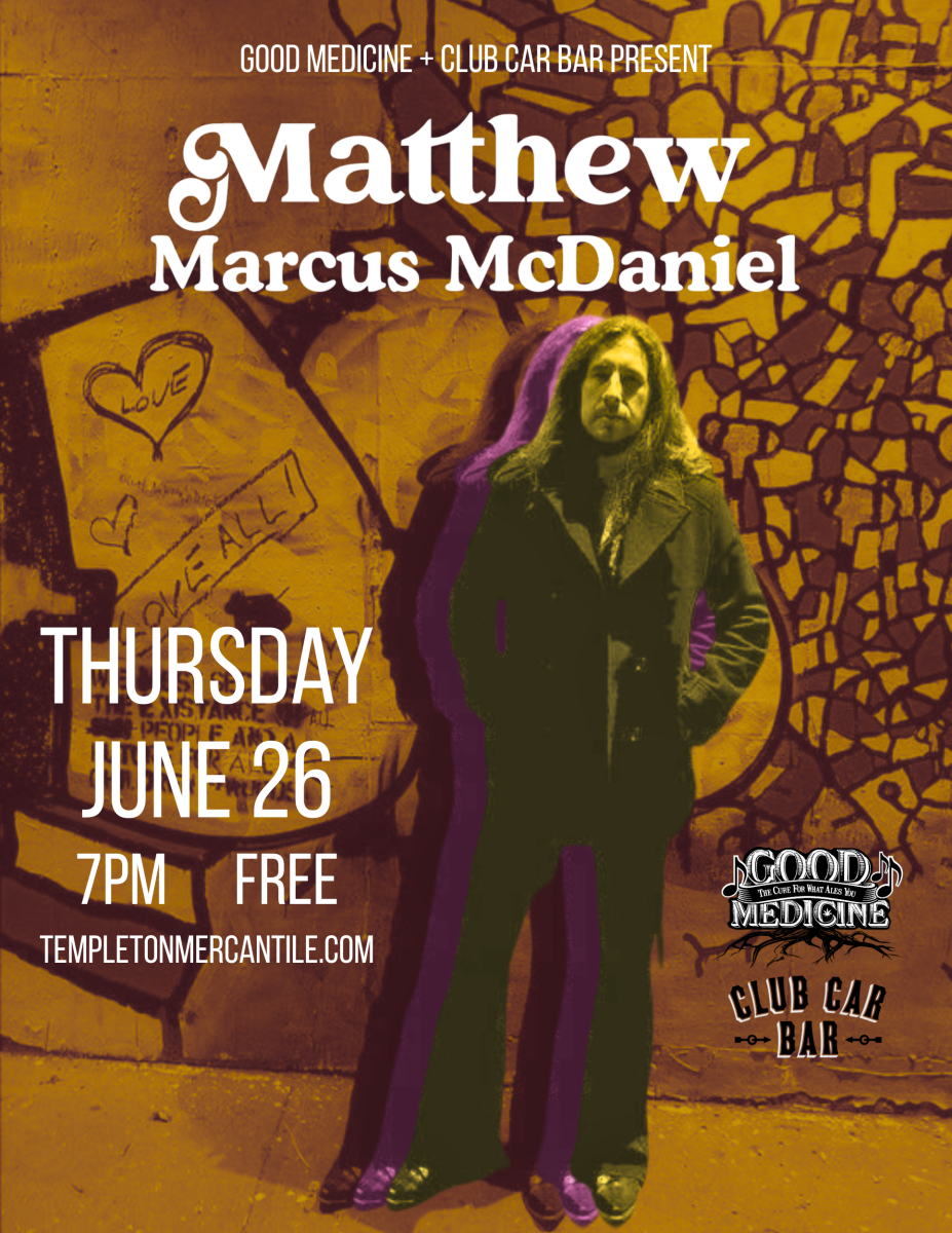 Matthew Marcus McDaniel LIVE at Club Car Bar