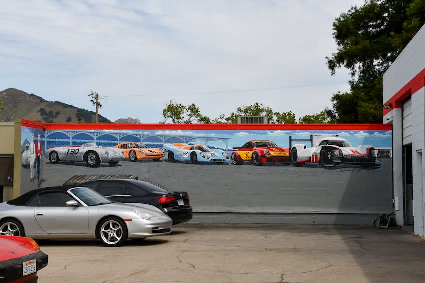 Porsche Mural