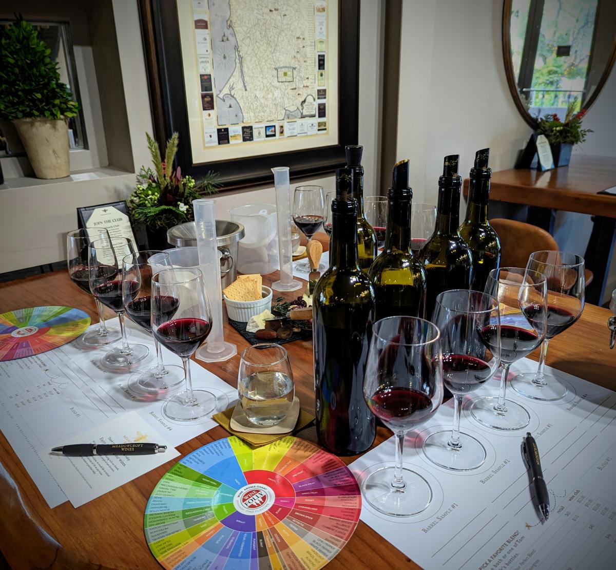 Create Your Own Perfect Wine Blend at Meadowcroft