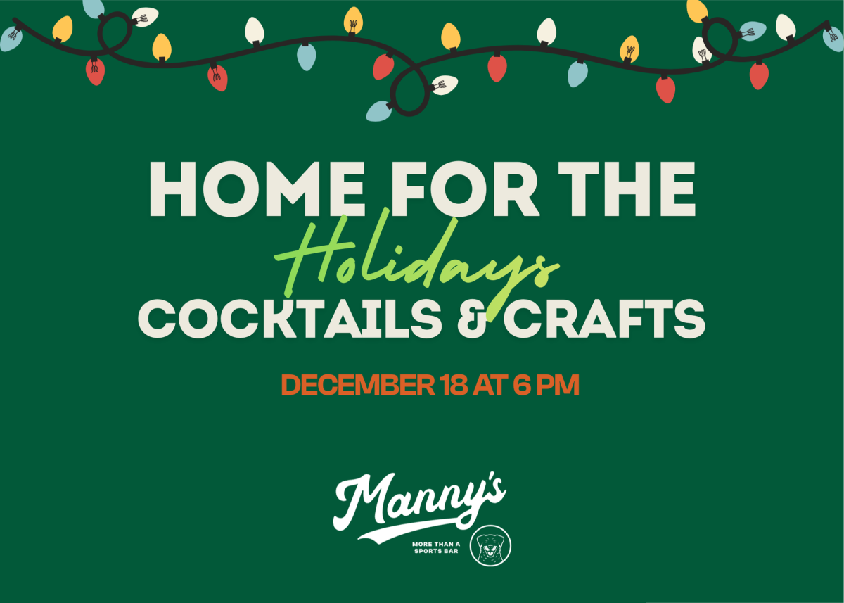 Home for the Holidays Craft and Cocktail Class | South Bend, IN 46617