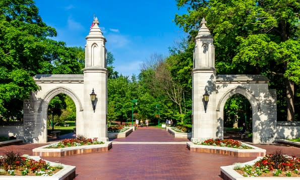 Sample Gates at Indiana University