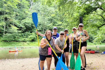 Weekend for Women at Cave Country Canoes