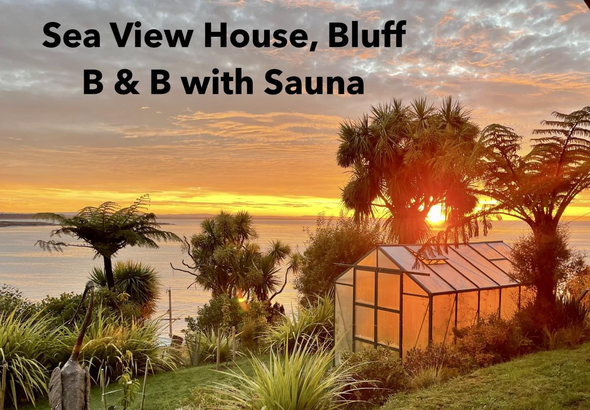 Sea View House with Sauna