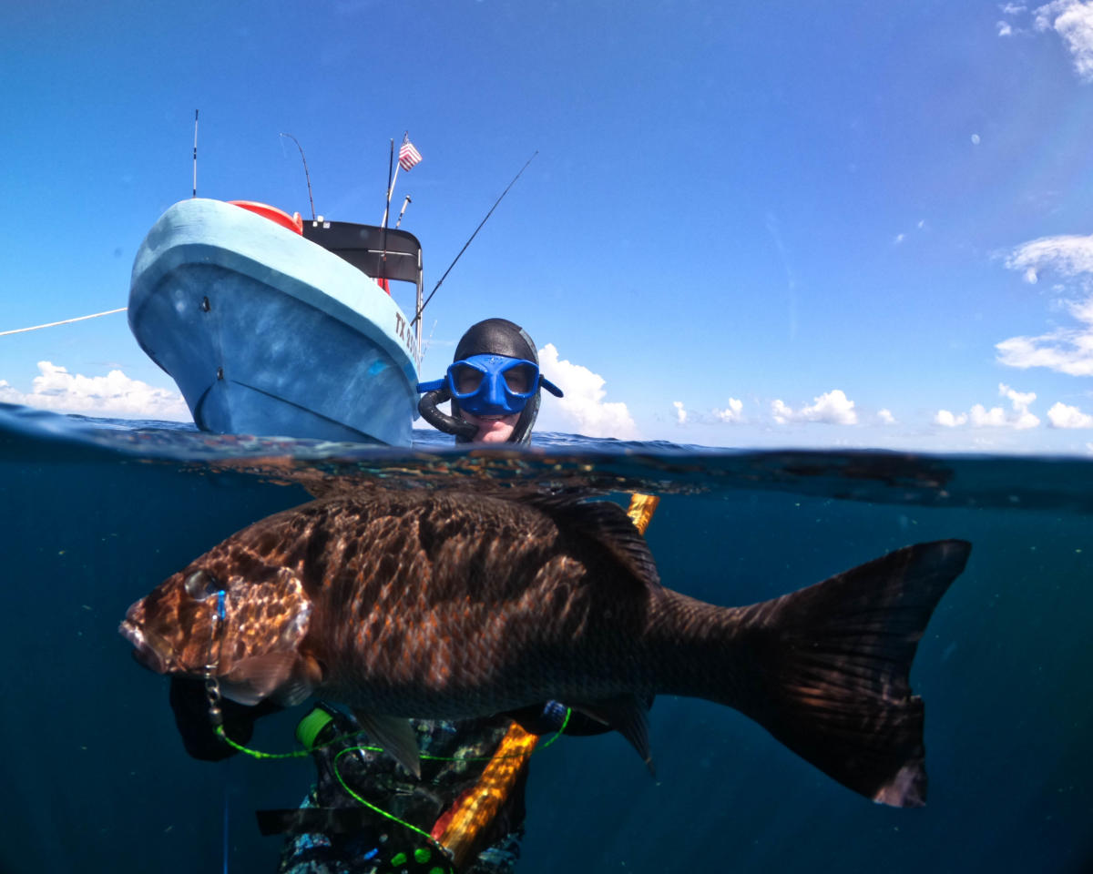 Texas Blue Water Rehab Spearfishing