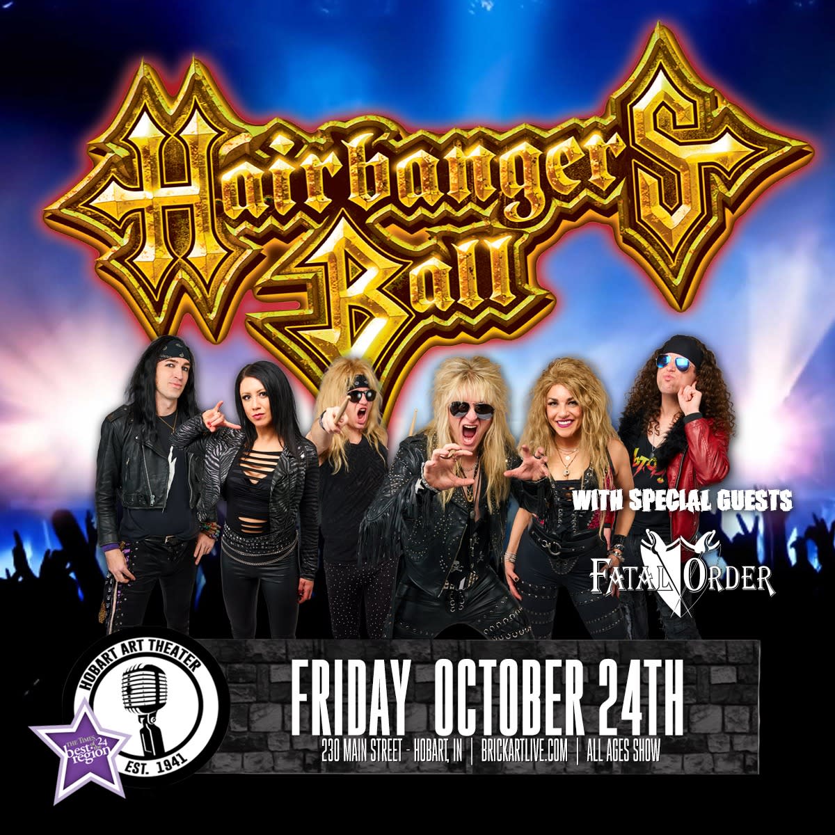 Hairbangers Ball with Fatal Order