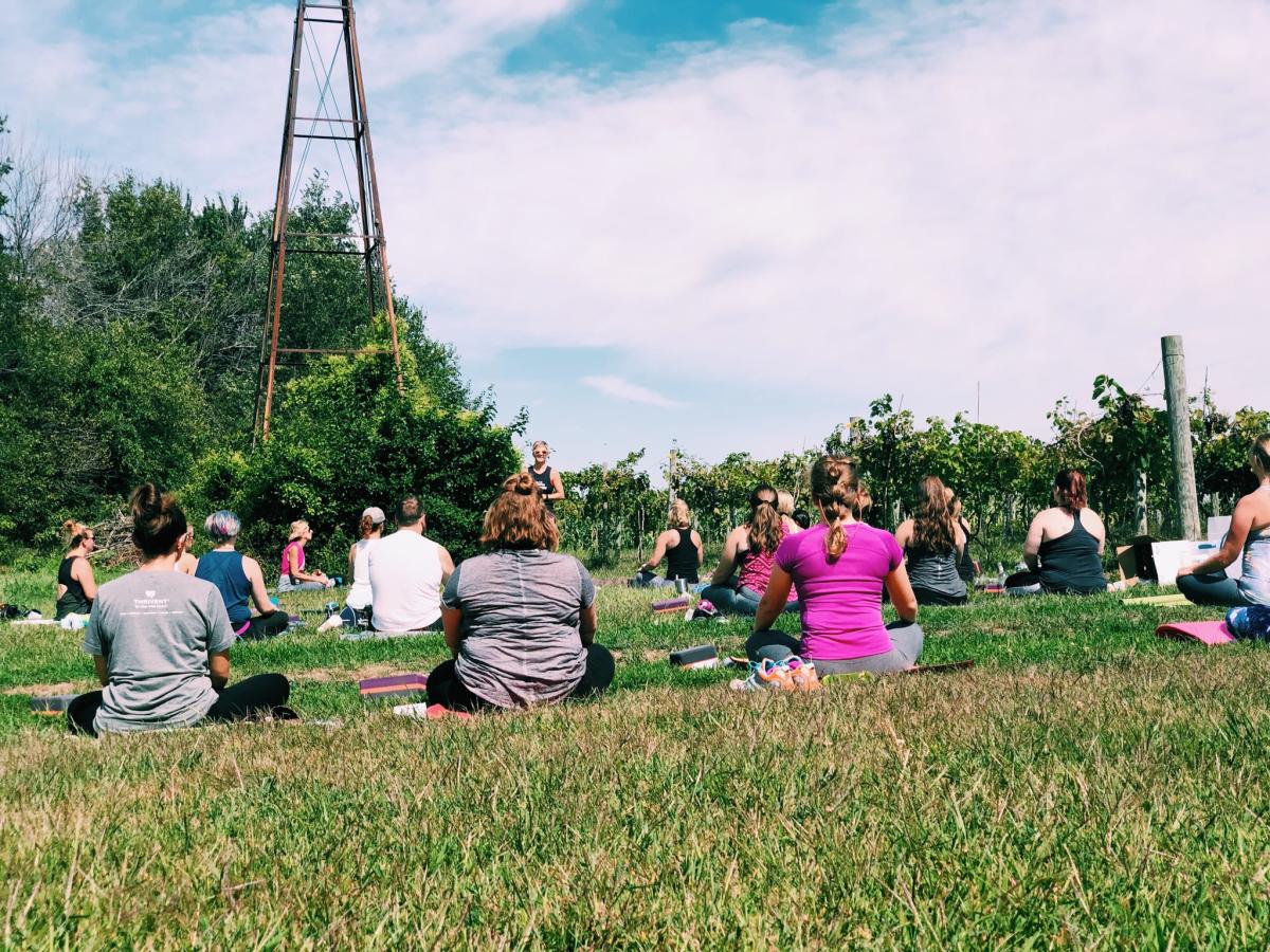 Wine & Unwind with April Rentschler